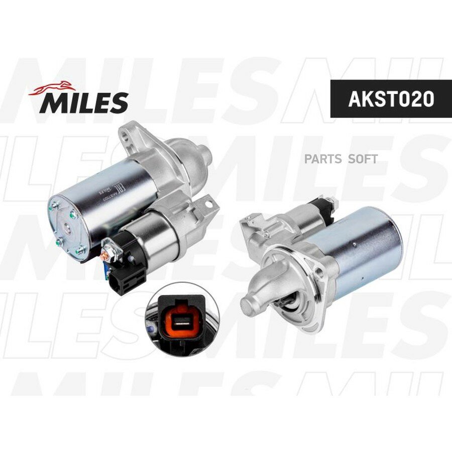 Стартер от официального дистрибьютора, MILES, артикул AKST020