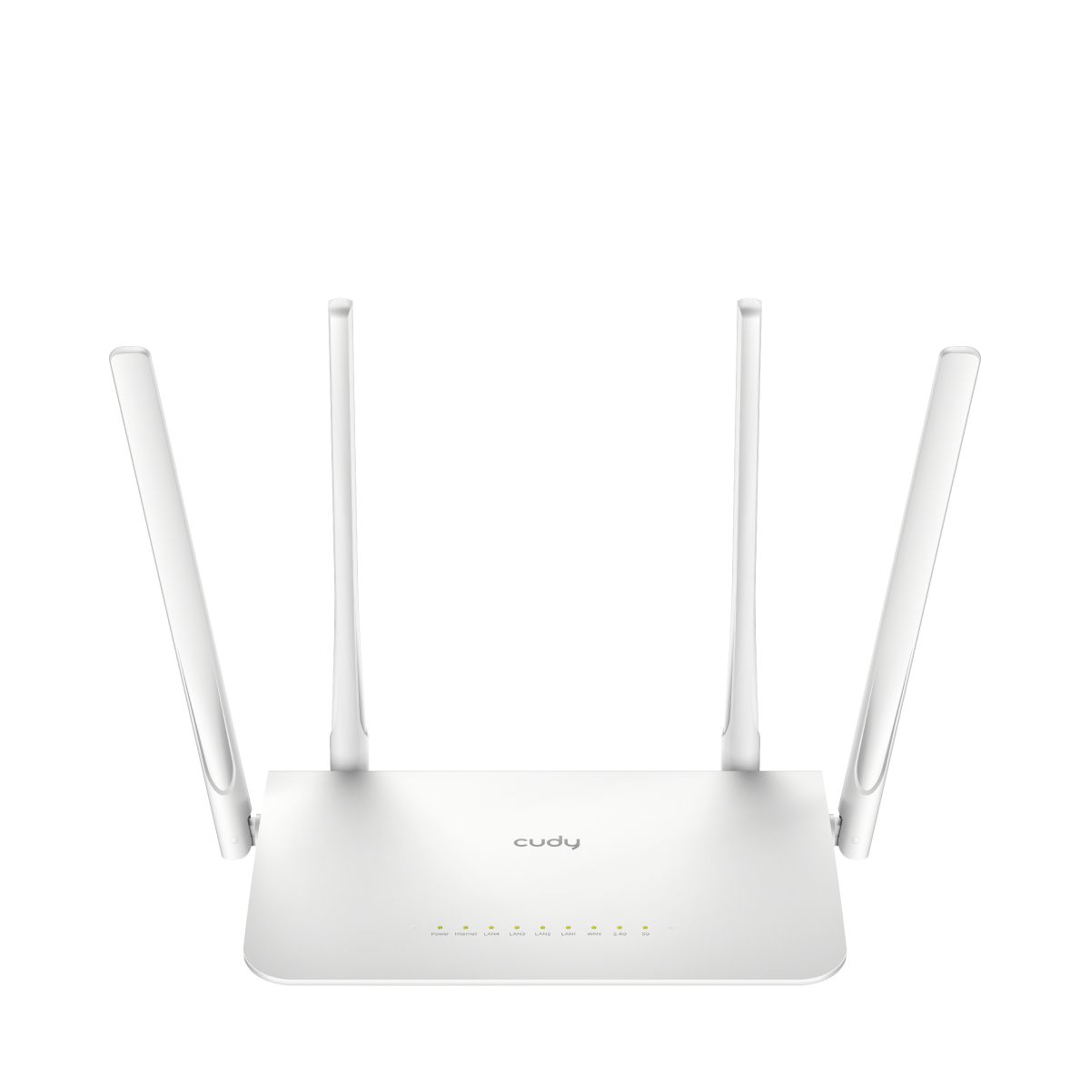 Cudy WR1300 V4.0 Wi-Fi роутер АС1200, 2,4/5 ГГц, до 1167 Мбит/с, 5x1 Гбит/с, MU-MIMO, 4 антенны