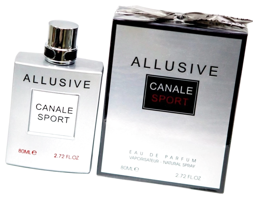 Мужская парфюмерная вода Fragrance World Allusive 80 мл - Фрагранс Ворлд Канал Спорт