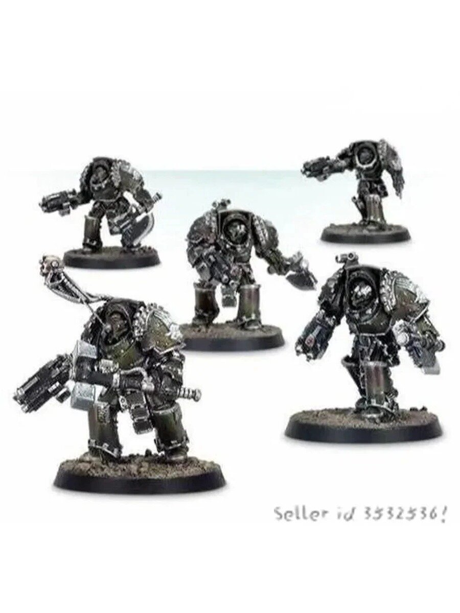 Iron Hands Gorgon Terminators / Вархаммер 40к смола / Warhammer 40000 миниатюры