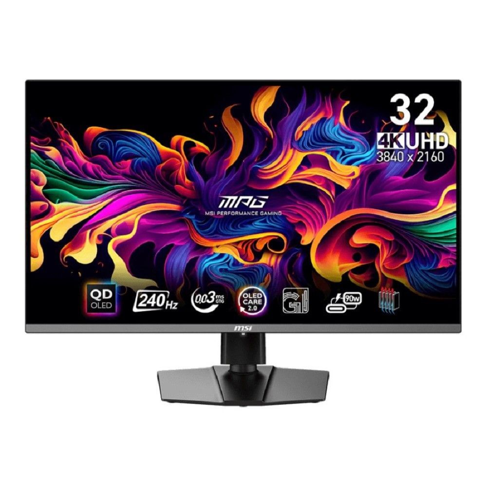 Монитор 31.5" MSI MPG 321URX QD-OLED black (OLED,3840x2160,240Hz,3ms) (9S6-3DD29A-009)
