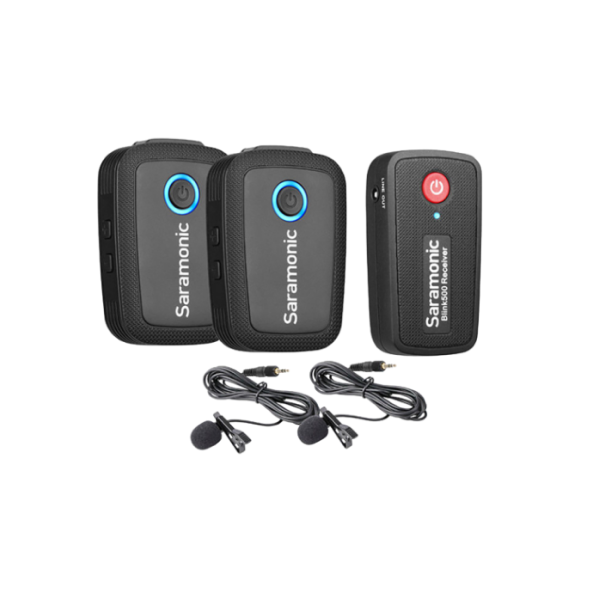 Петличная WIFI радиосистема Jack 3.5 Saramonic Blink500 B2 (2TX+1RX)