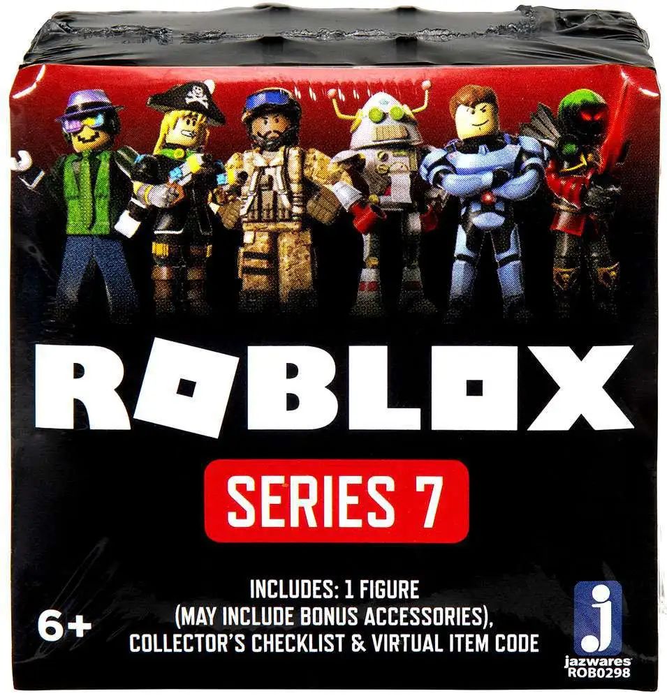 Игровой набор фигурка героя + эксклюзивный код Роблокс серия 7 Roblox: Blind Box Series 7