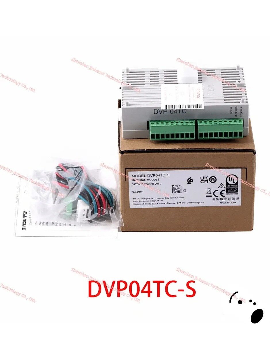 Модуль четырёхканальный для температурных датчиков DVP04TC-S, белый