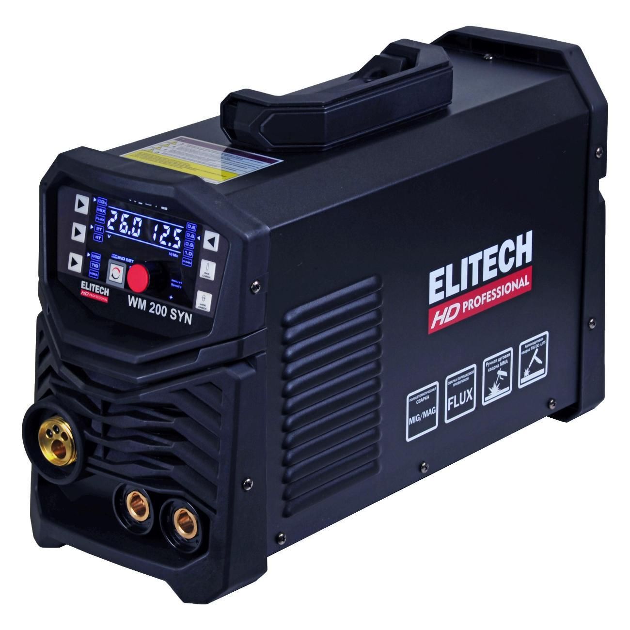 Сварочный аппарат, инвертор Elitech WM 200 SYN