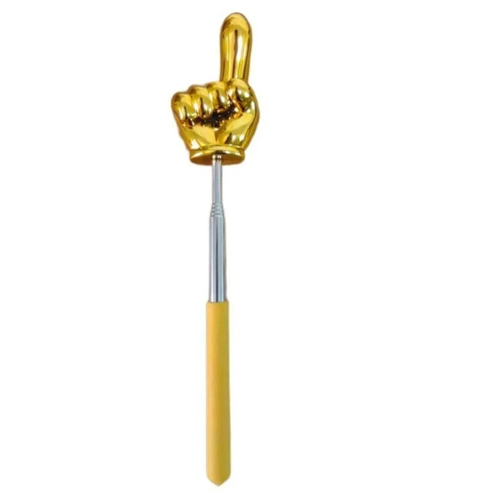Золотая телескопическая указка для чтения Желтый, -1 Large Finger