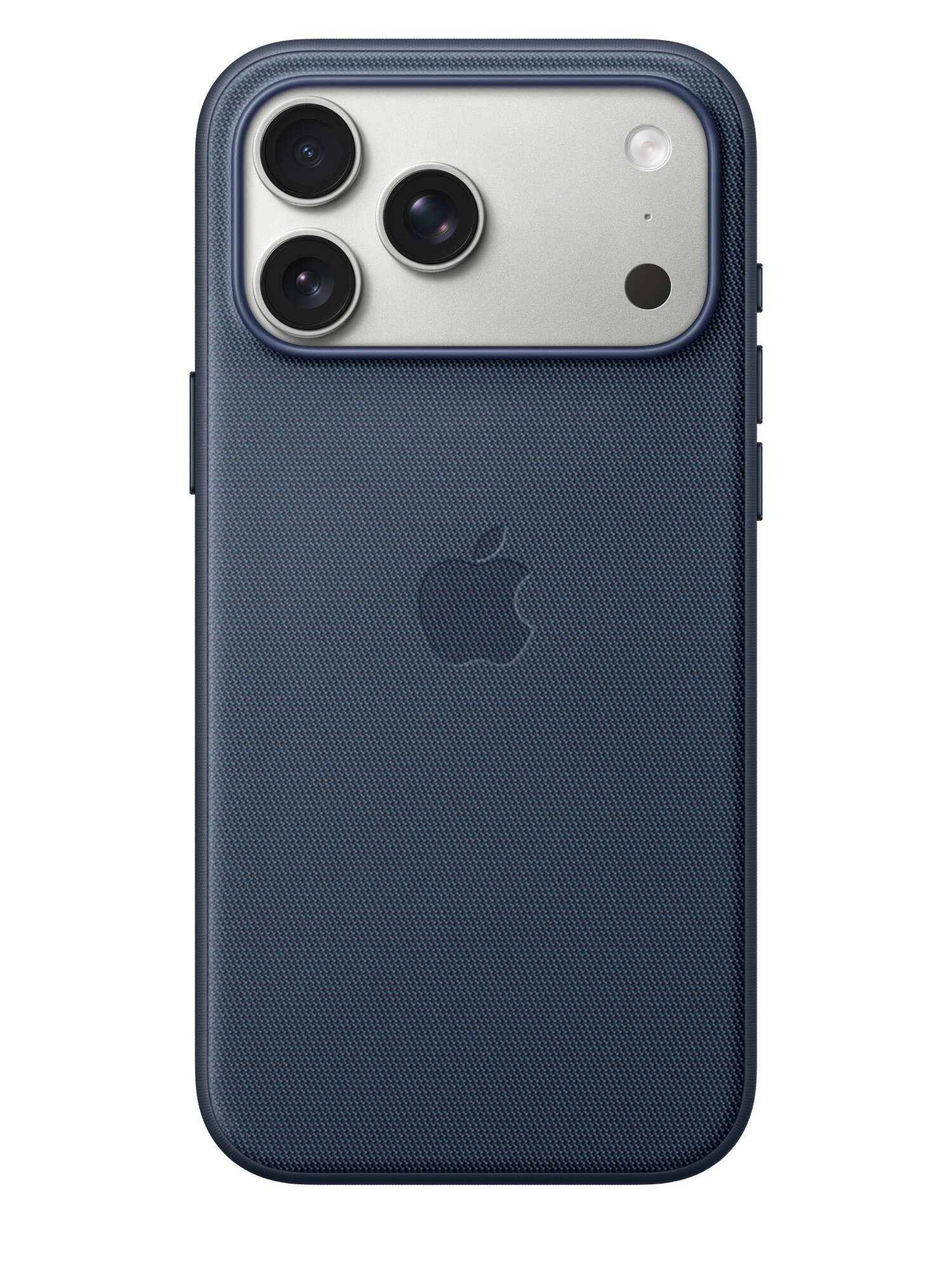 Чехол из технологичной ткани для Apple iPhone 17 Pro Max — синий, оригинальный товар.