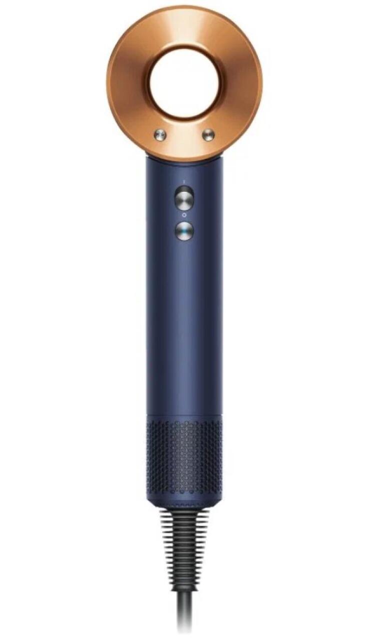 Фен Dyson Supersonic HD07, Prussian Blue / Copper (3 насадки)