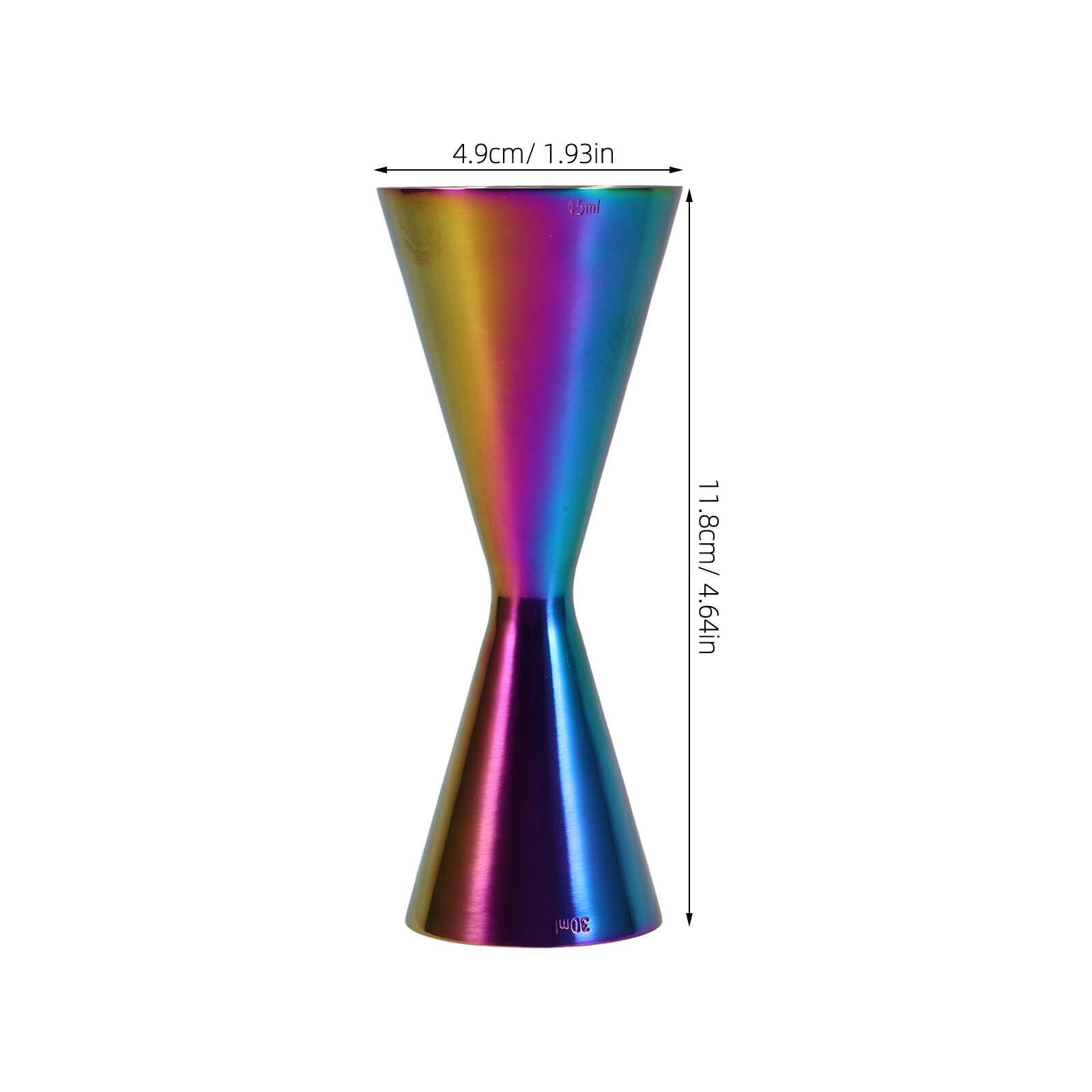 Двойной Джиггер Для Бара Из Нержавеющей Стали 11 8X4 9X4 9Cm