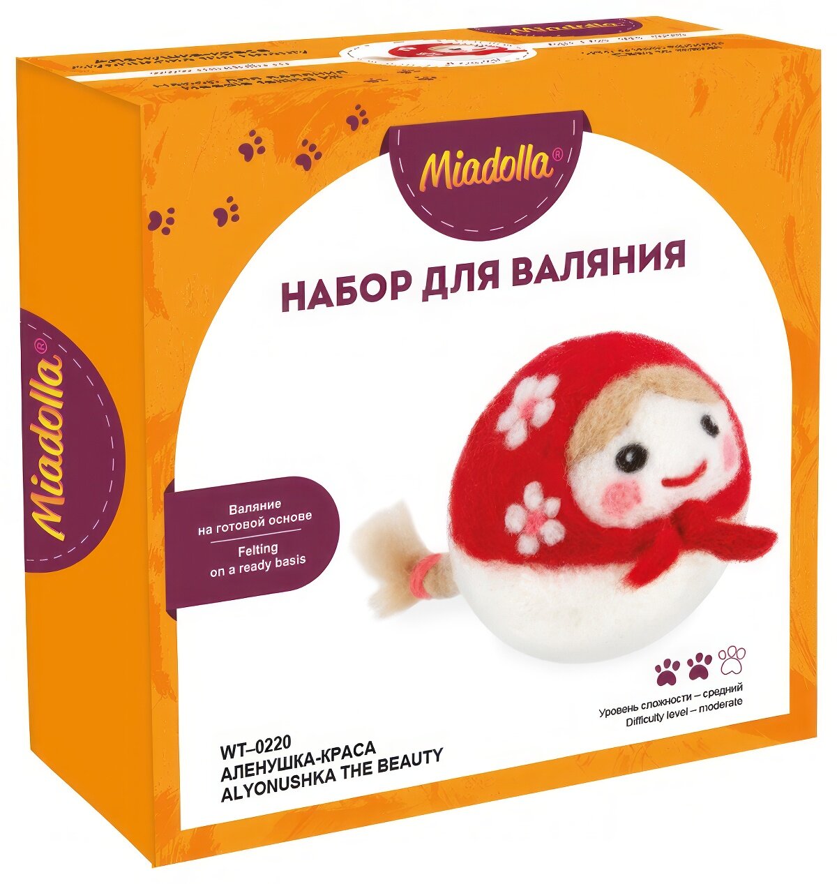 Miadolla WT-0220 Аленушка-краса набор для валяния