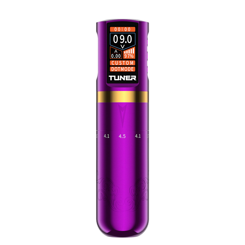 Беспроводная тату-машинка Longyi Tattoo Equipment Tunan большой емкости, тату-ручка, машинка для контурной и растушевочной обработки «все в одном» с мотором