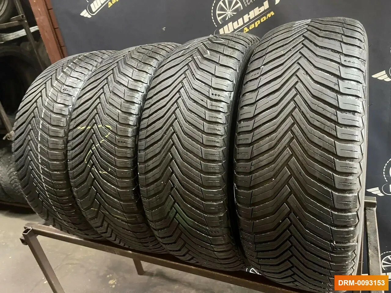 Комплект (4 шт) летних БУ шин Michelin CrossClimate 2 215/55 R16 35% износ 8220223629