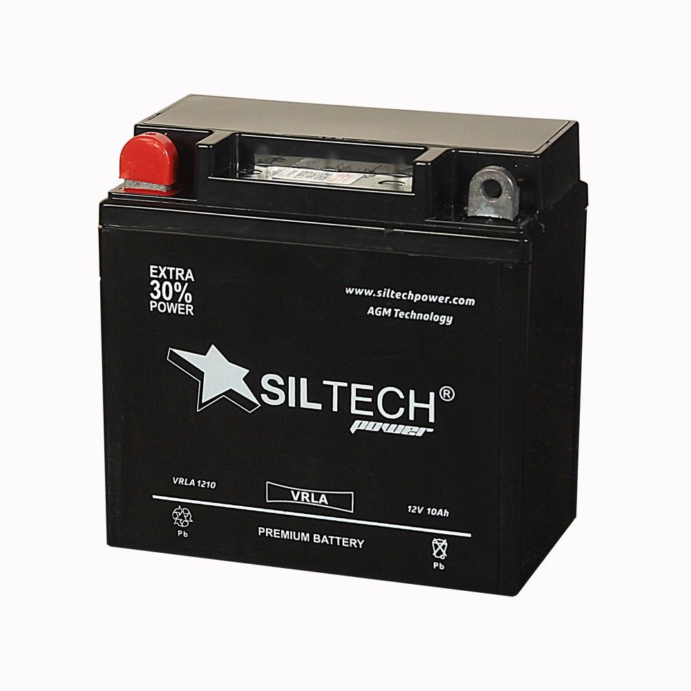 Аккумулятор Siltech vrla 1210 12v10ah (12n9-3b) п. п.