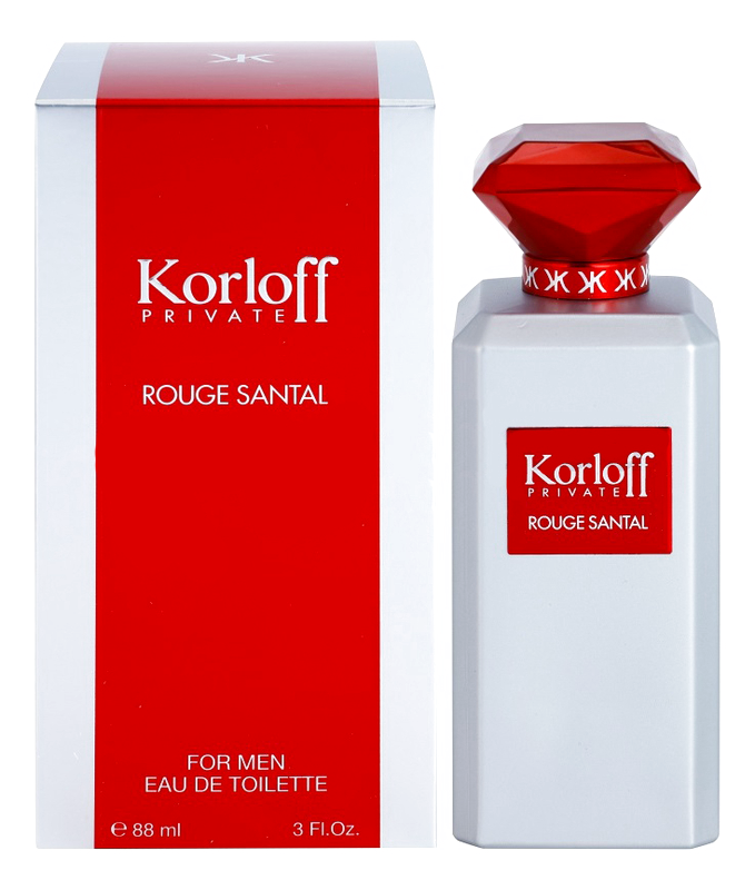 Туалетная вода Карлофф Руж Сантал для женщин и мужчин 88 мл - Korloff Paris Rouge Santal духи