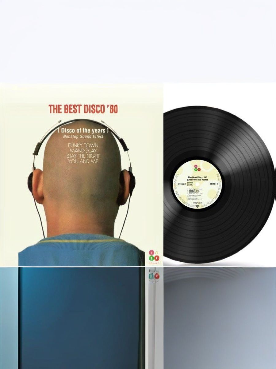 Сборник - Syndicate - The Best Disco '80 (Disco Of The Years) (LP, Сборник, Черный Винил) Виниловая Пластин