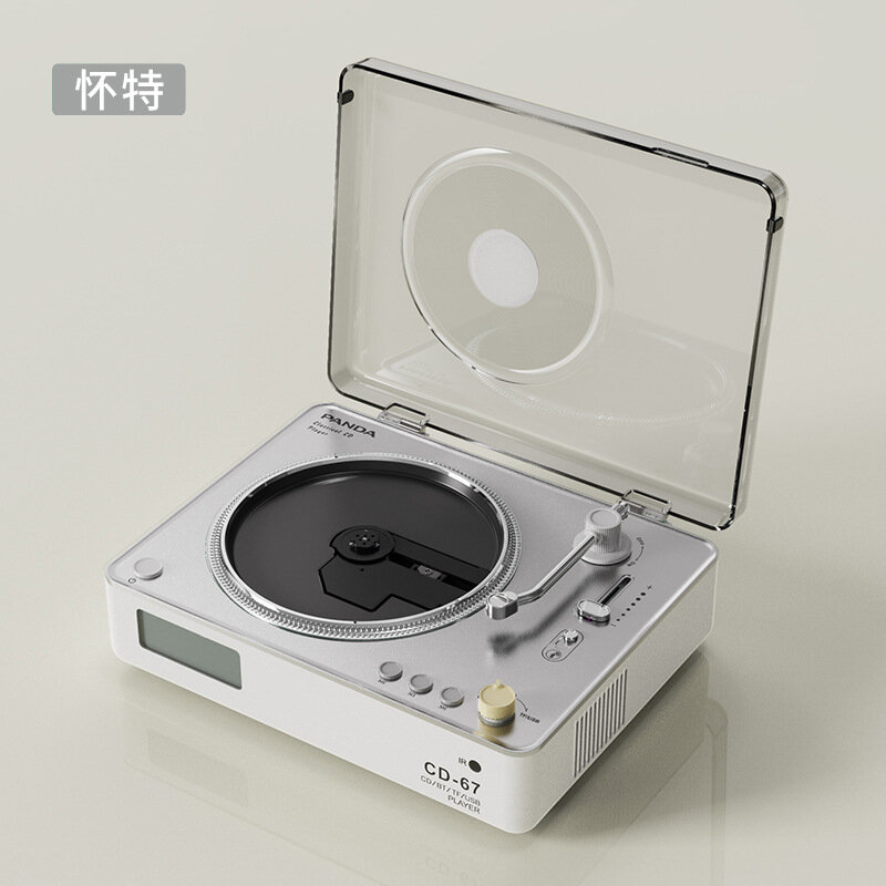 CD-плеер Panda CD-67, проигрыватель музыкальных альбомов, колонка, проигрыватель виниловых пластинок, Bluetooth-колонка