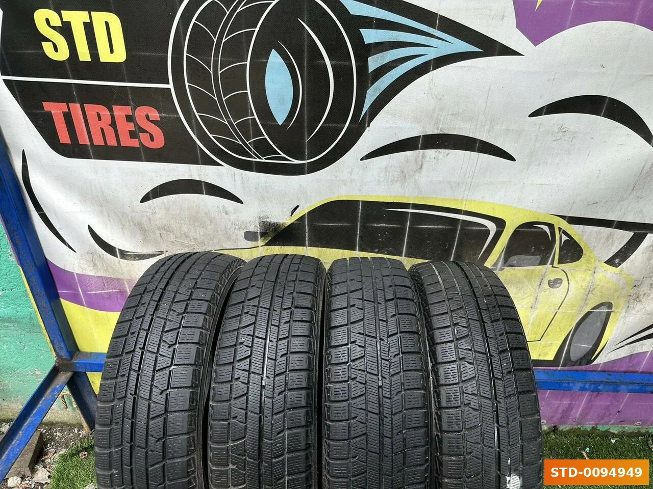 Комплект (4 шт) зимних БУ шин Yokohama Ice Guard IG50+ 175/65 R14 30% износ 8343262914