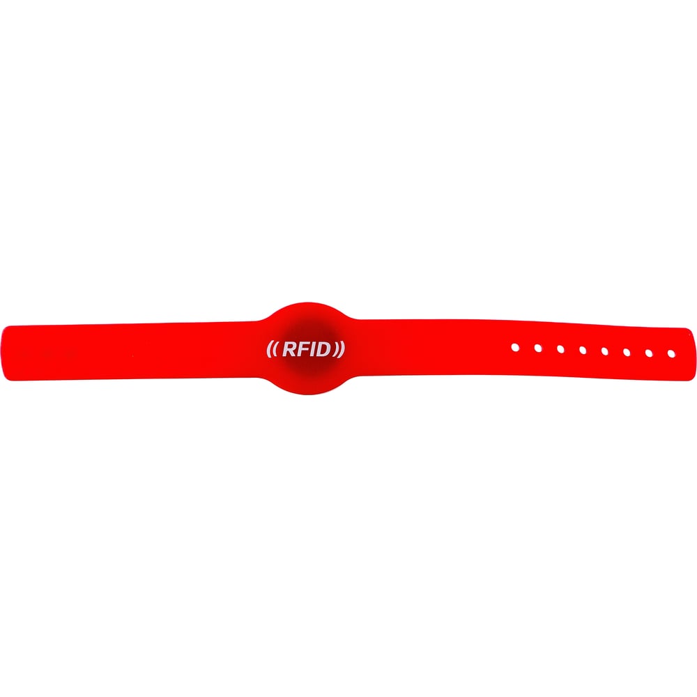 Браслет ID ZKTEco Wristbands красный 00-00013315