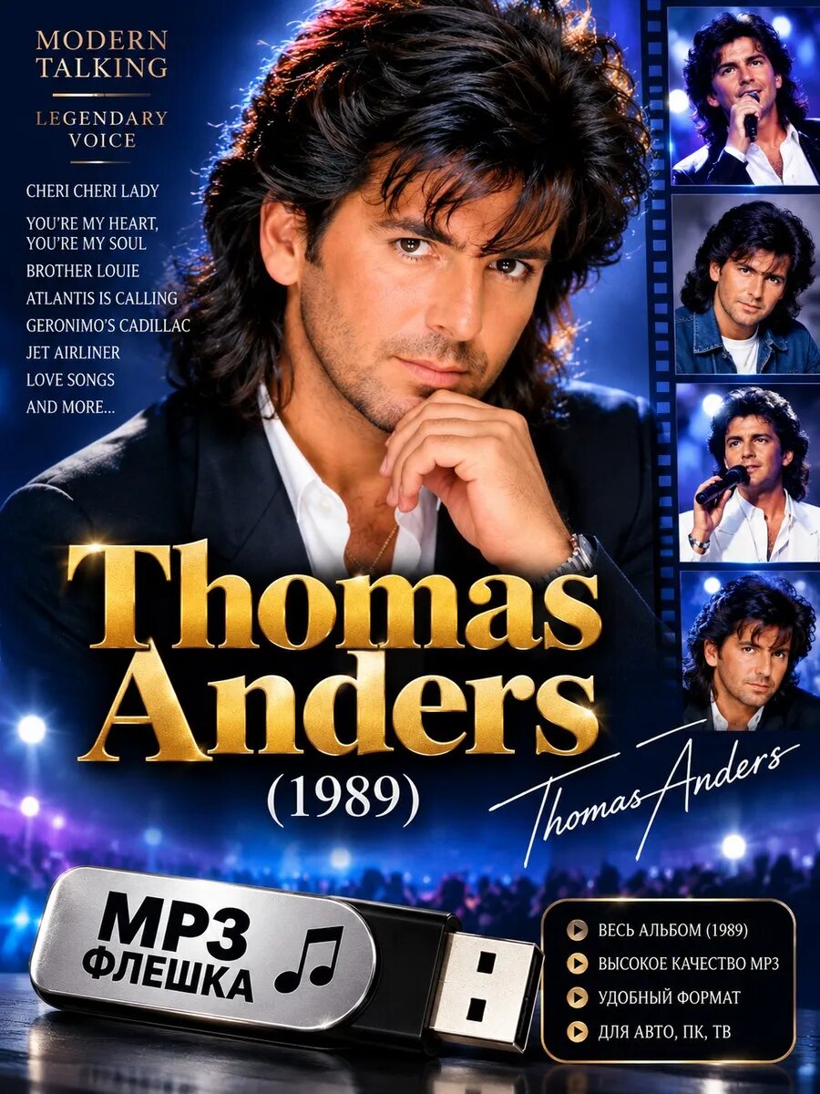 Thomas Anders (1989) (MP3 флешка)