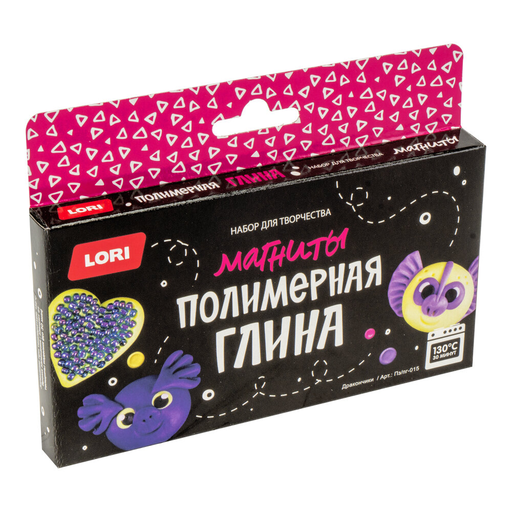 LORI Полимерная глина Магниты Дракончики Пз/Пг-015 с 5 лет