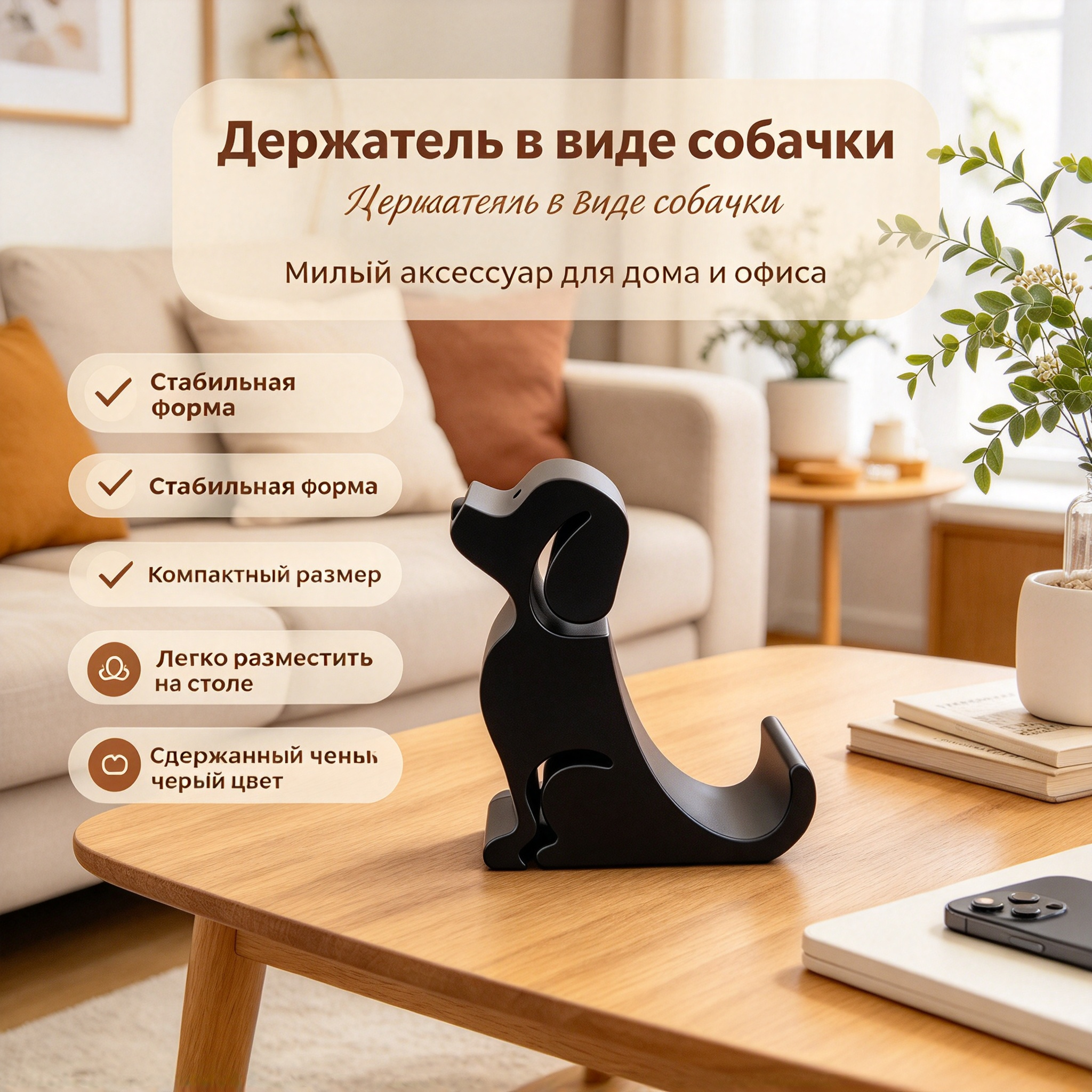 Креативная подставка для телефона 3D-печать, милый дизайн, для всех смартфонов, Подставка для телефона