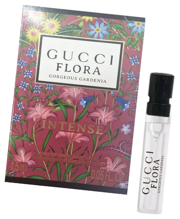 Парфюмерная вода Gucci Flora Gorgeous Gardenia Intense мини-флакон 1.5 / Пробник аромата Гуччи Флора Горгеус Гардения Интенс