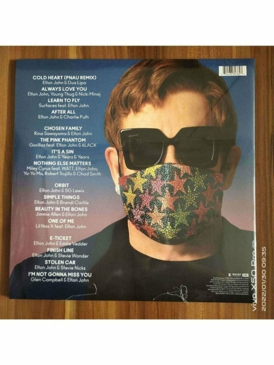 Виниловая пластинка Elton John - The Lockdown Sessions (Vinyl, LP, Album, 2021)