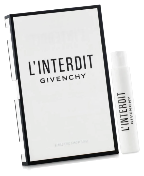 Живанши Л Интердит сэмпл 1 / Парфюмерная вода Givenchy L Interdit миниатюра