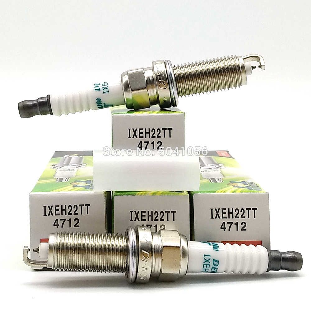 Комплект свечей зажигания Denso IXEH22TT "Iridium TT (4шт) Япония
