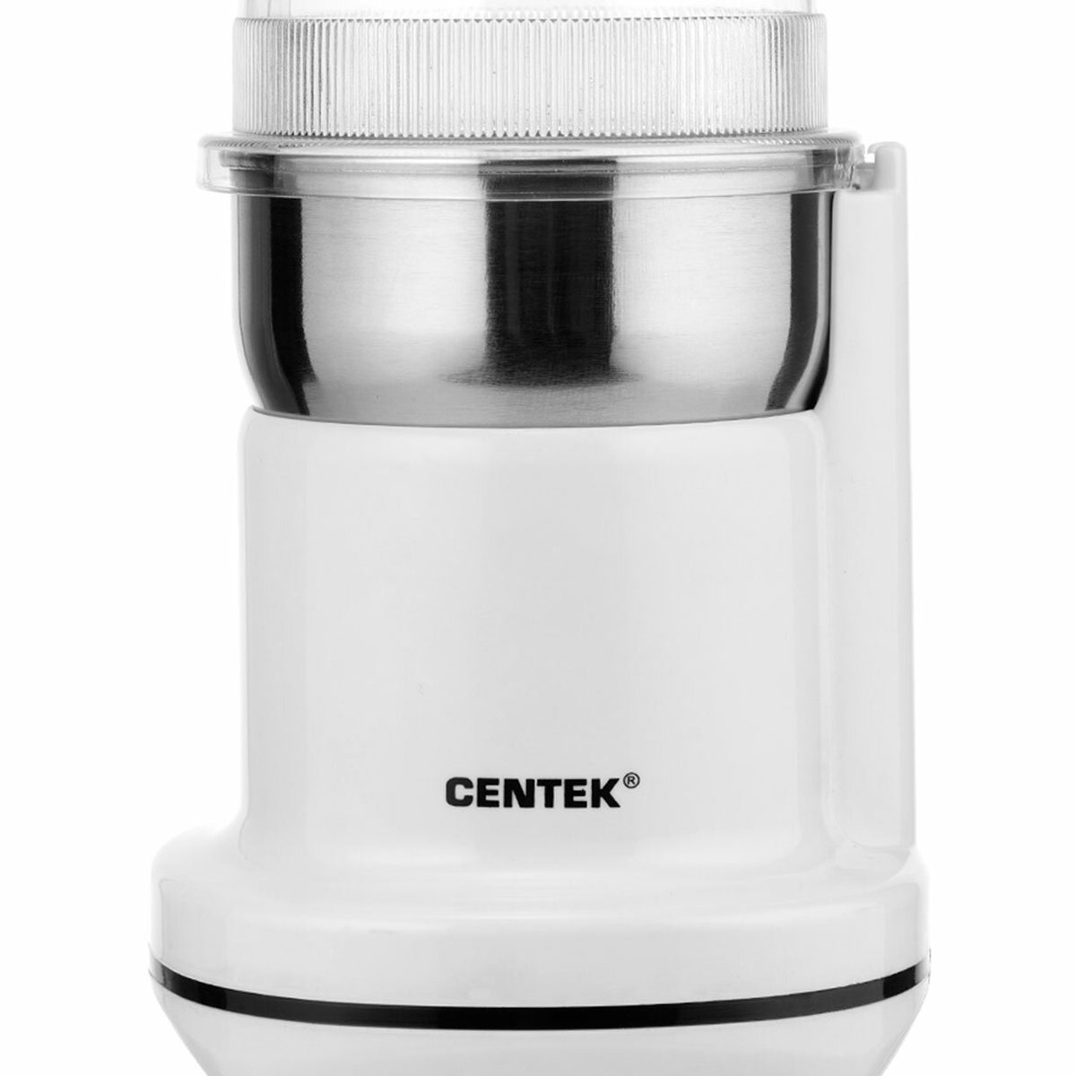 Кофемолка Centek CT-1365, 250Вт, вместимость 70г, пластик, белая (CT-1365 White), 6шт.