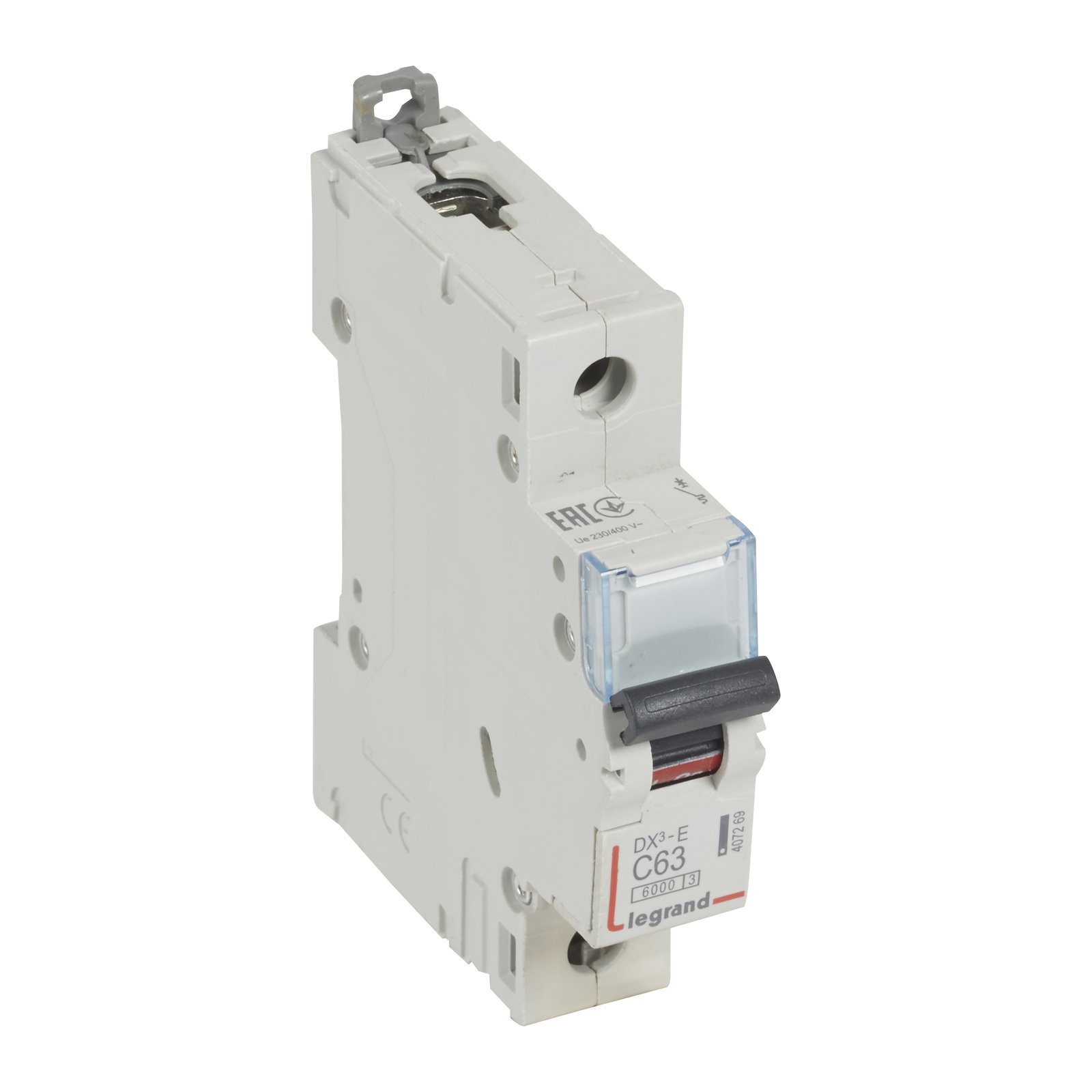 Legrand (Легранд) Автоматический выключатель DX³-E - 6 кА 1П 63А тип C 407269