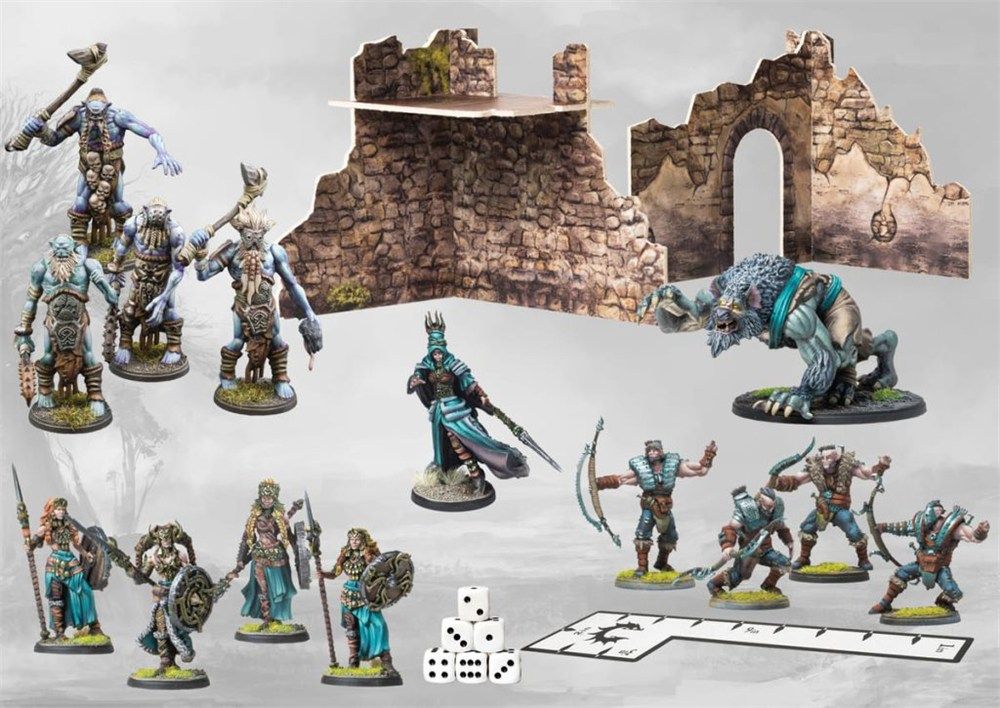 Игровые миниатюры Para Bellum Conquest Nords: Conquest First Blood New Edition Warband