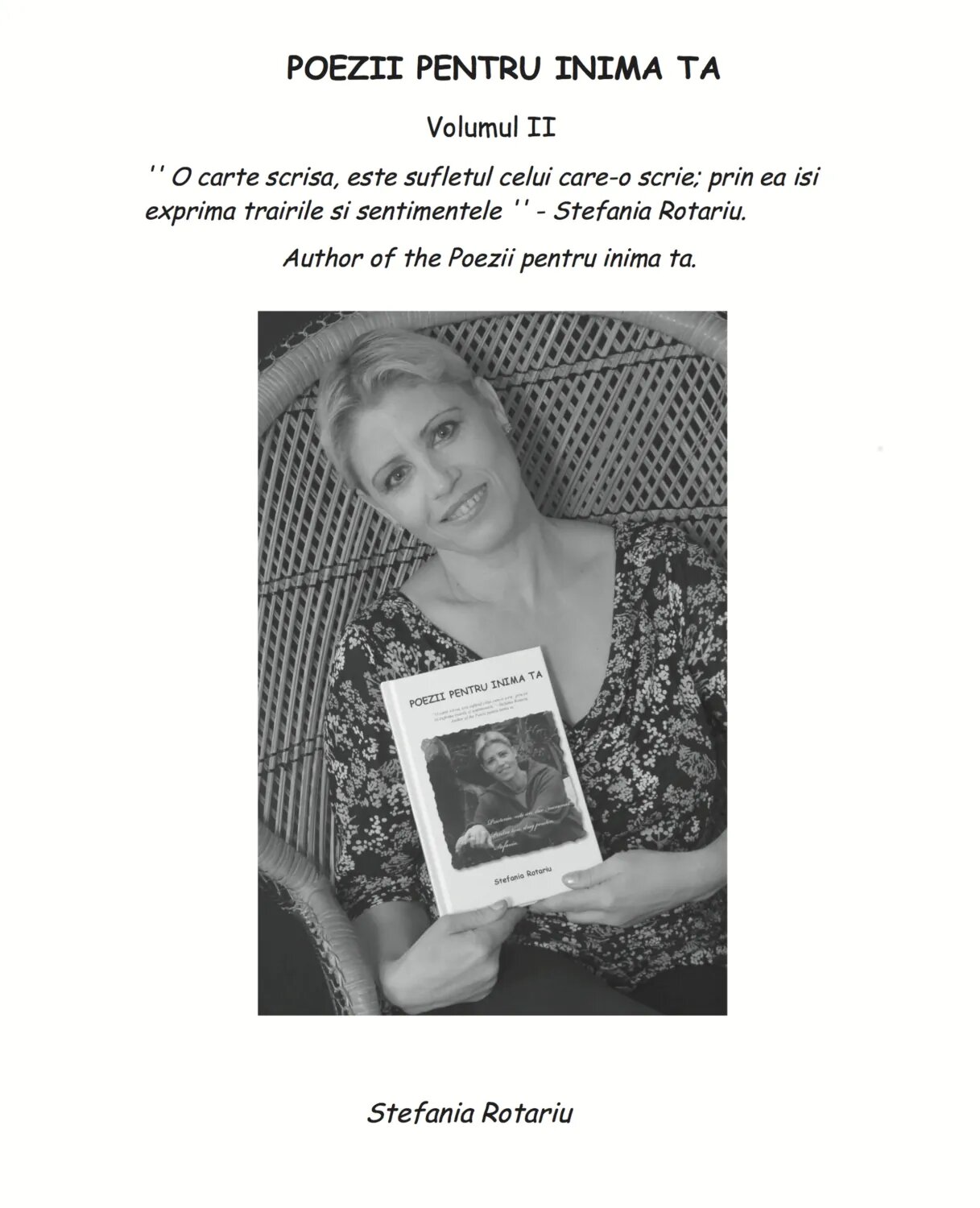 POEZII PENTRU INIMA TA Vol 2 [Цифровая книга]