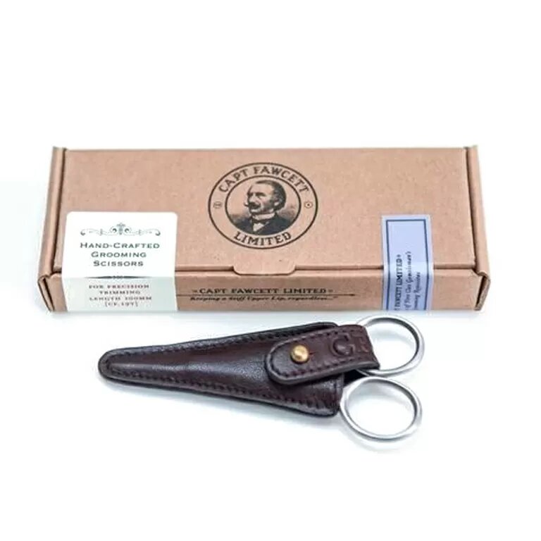 Captain Fawcett Ножницы для усов и бороды Scissors CF.19T 1 шт