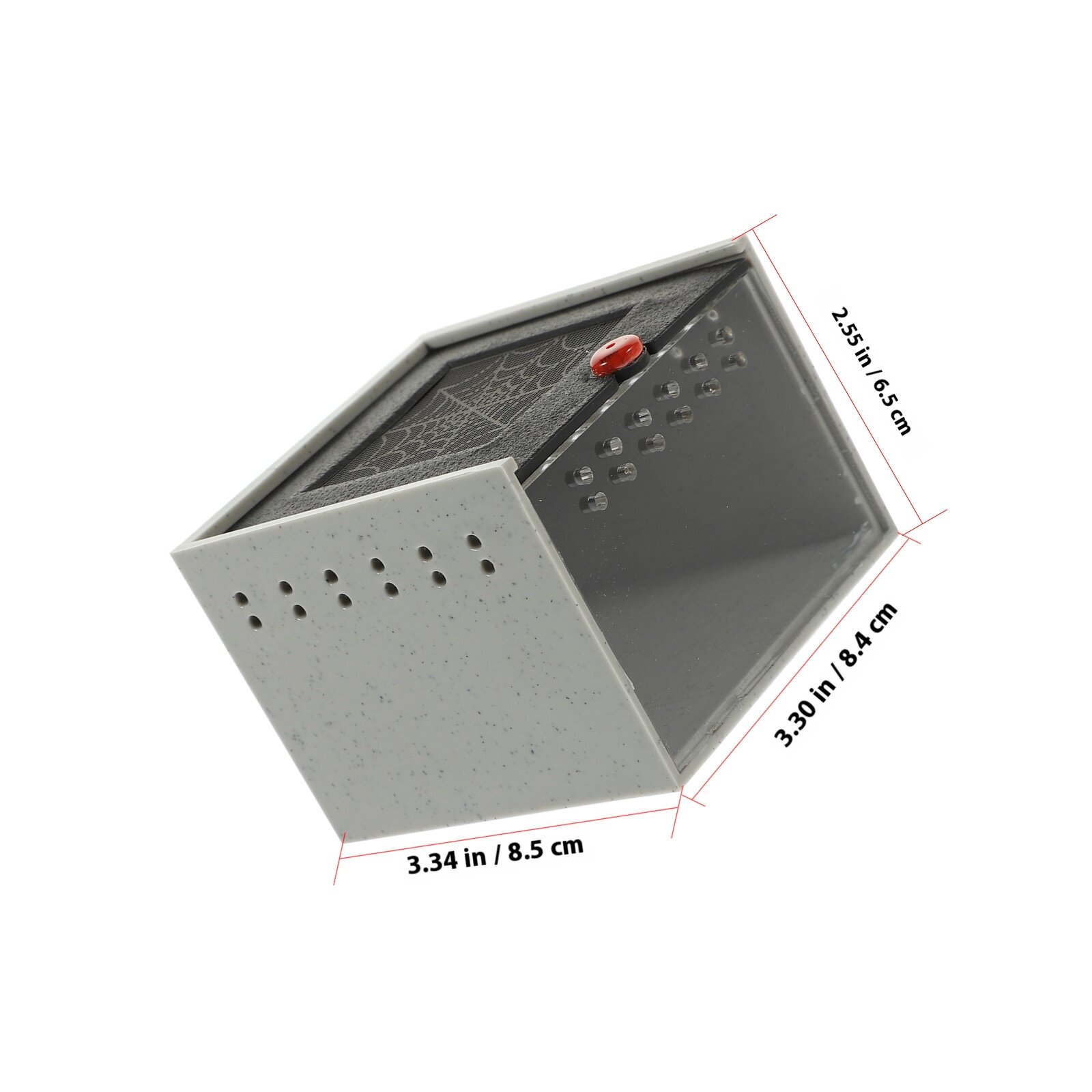 Террариум Для Пресмыкающихся С Прозрачным Обзором И Ventilation 8 5X8 4X6 5Cm