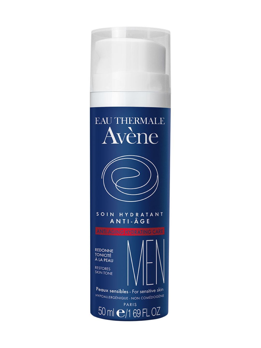 Авен МЕН Антивозрастная увлажняющая эмульсия для мужчин, 50 мл AVENE MEN Anti-aging Hydrating care