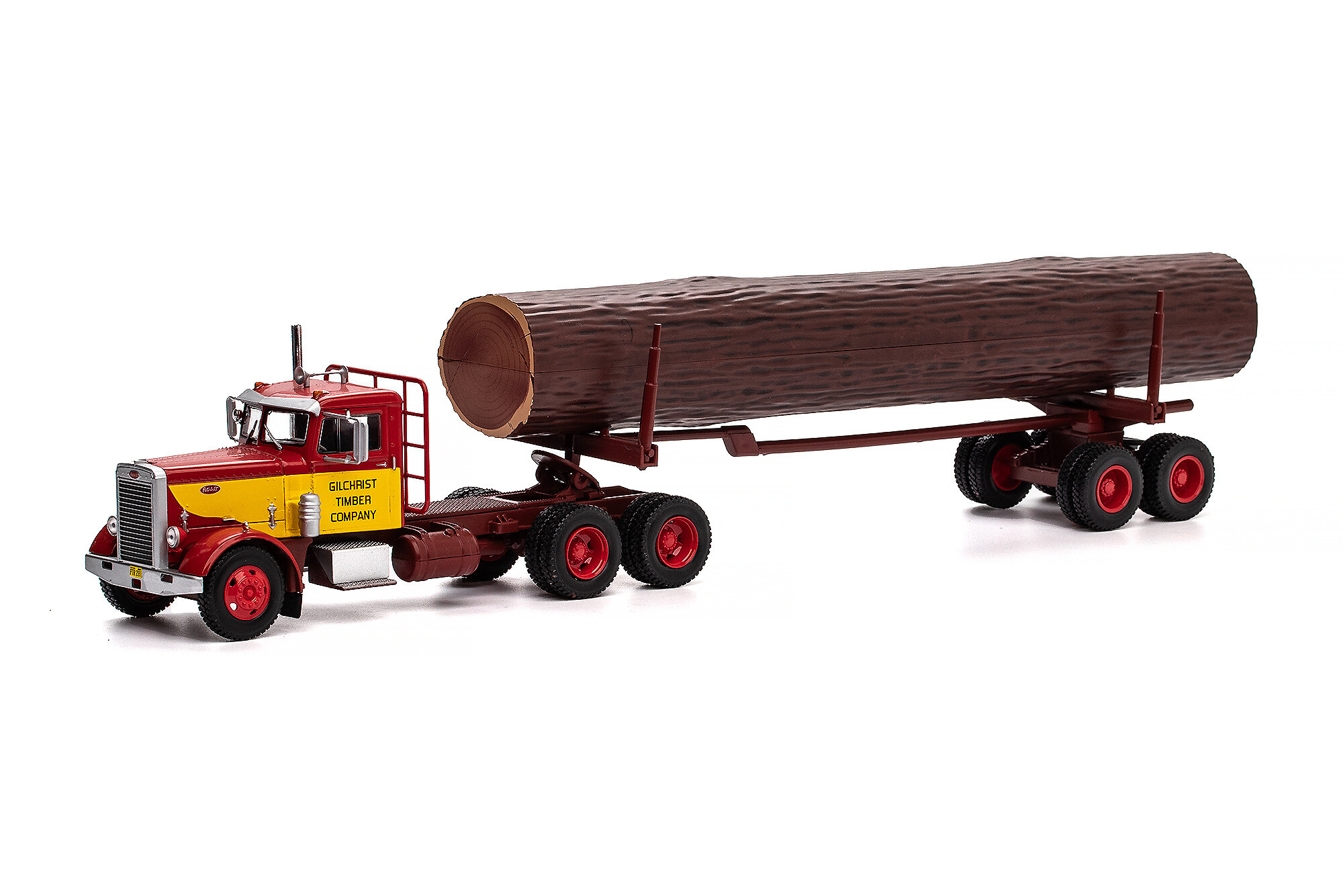 Модель коллекционная ALTAYA Peterbilt 281 gilchrist timber red/brown / питербилт гилхрист тимбер