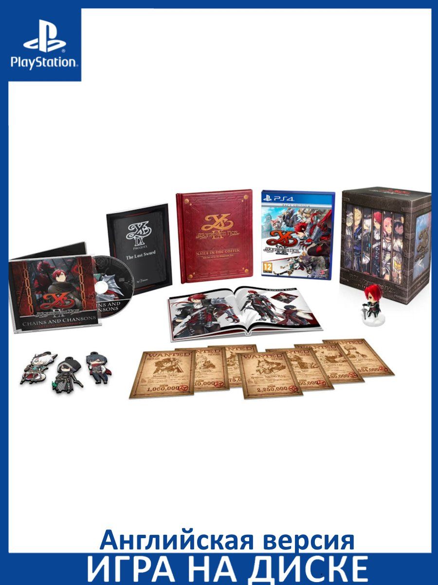 Игра Ys IX: Monstrum Nox Limited Edition PS4 Диск на PlayStation 4 Английская версия