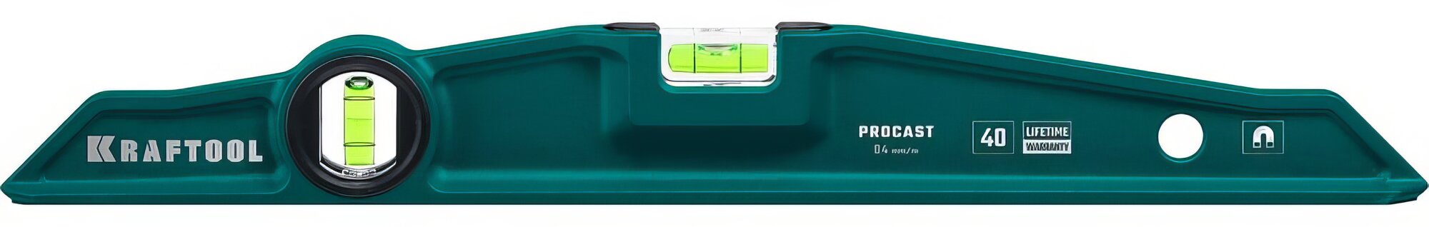 Магнитный литой уровень KRAFTOOL Procast-M 400 мм 34718-040