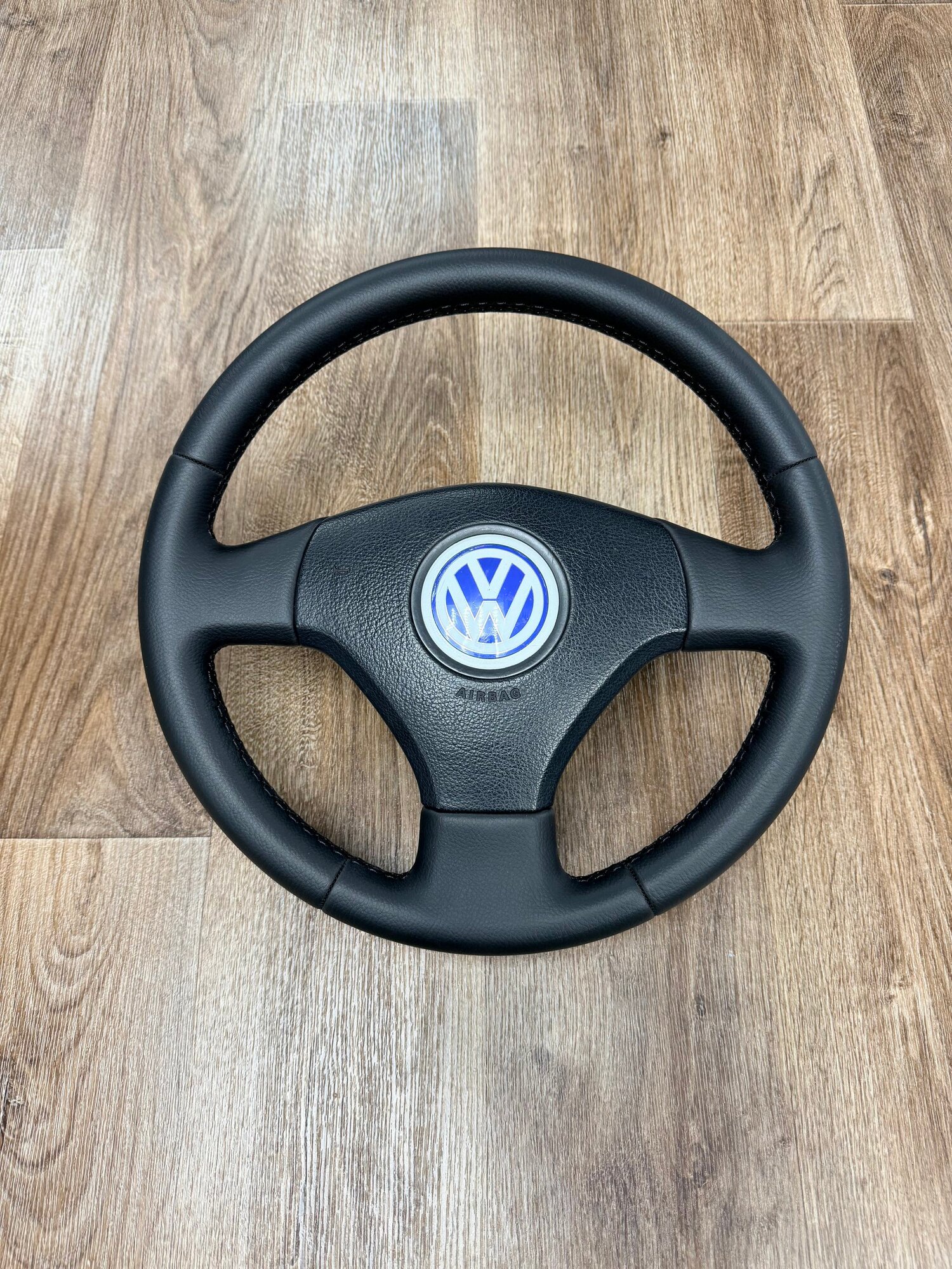Руль Volkswagen Bora перешитый