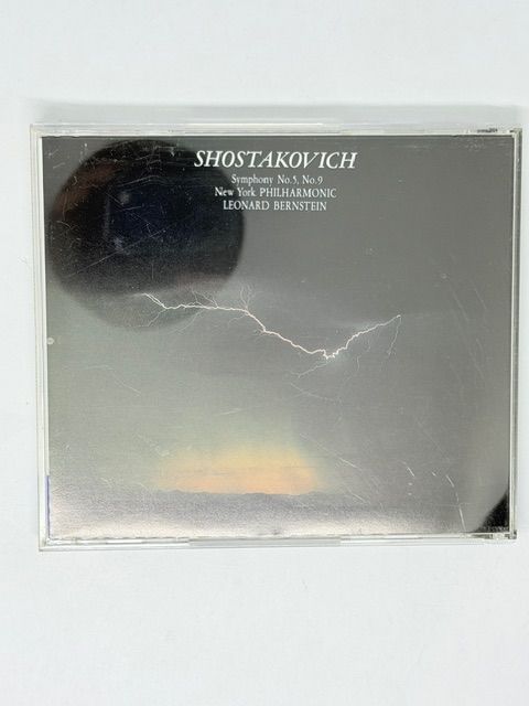 Музыкальный диск Leonard Bernstein-Shostakovich-Symphony №5, №9 (CD, JAPAN) '92? NM