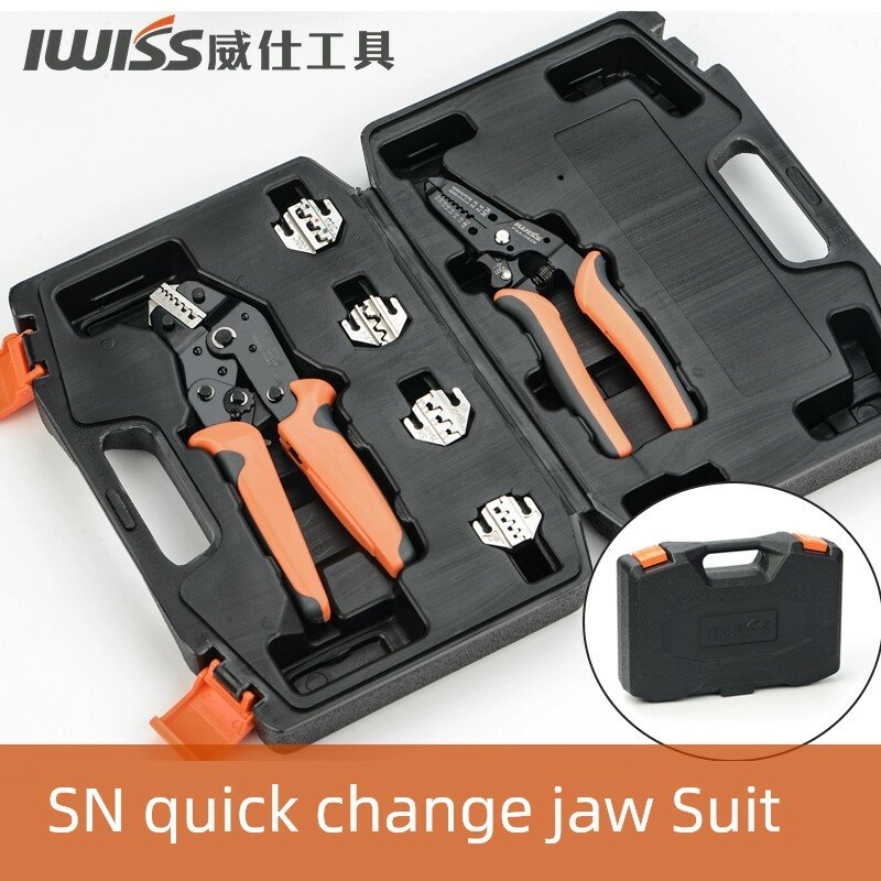 IWISS SN Series набор сменных головок клещей для разных сечений провода