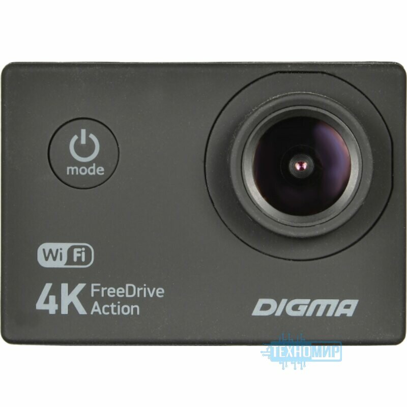 Видеорегистратор Digma FreeDrive Action 4K WIFI (FDAC4W)