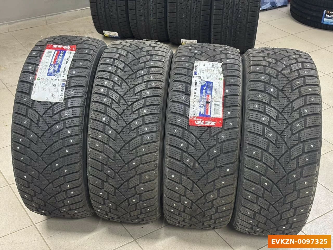Комплект (4 шт) зимних БУ шин Zeta Antarctica Sport 255/55 R18 без пробега 8367656955