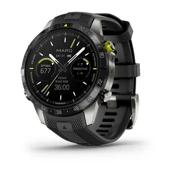 Спортивные часы Garmin MARQ Athlete (Gen 2) 46мм серые
