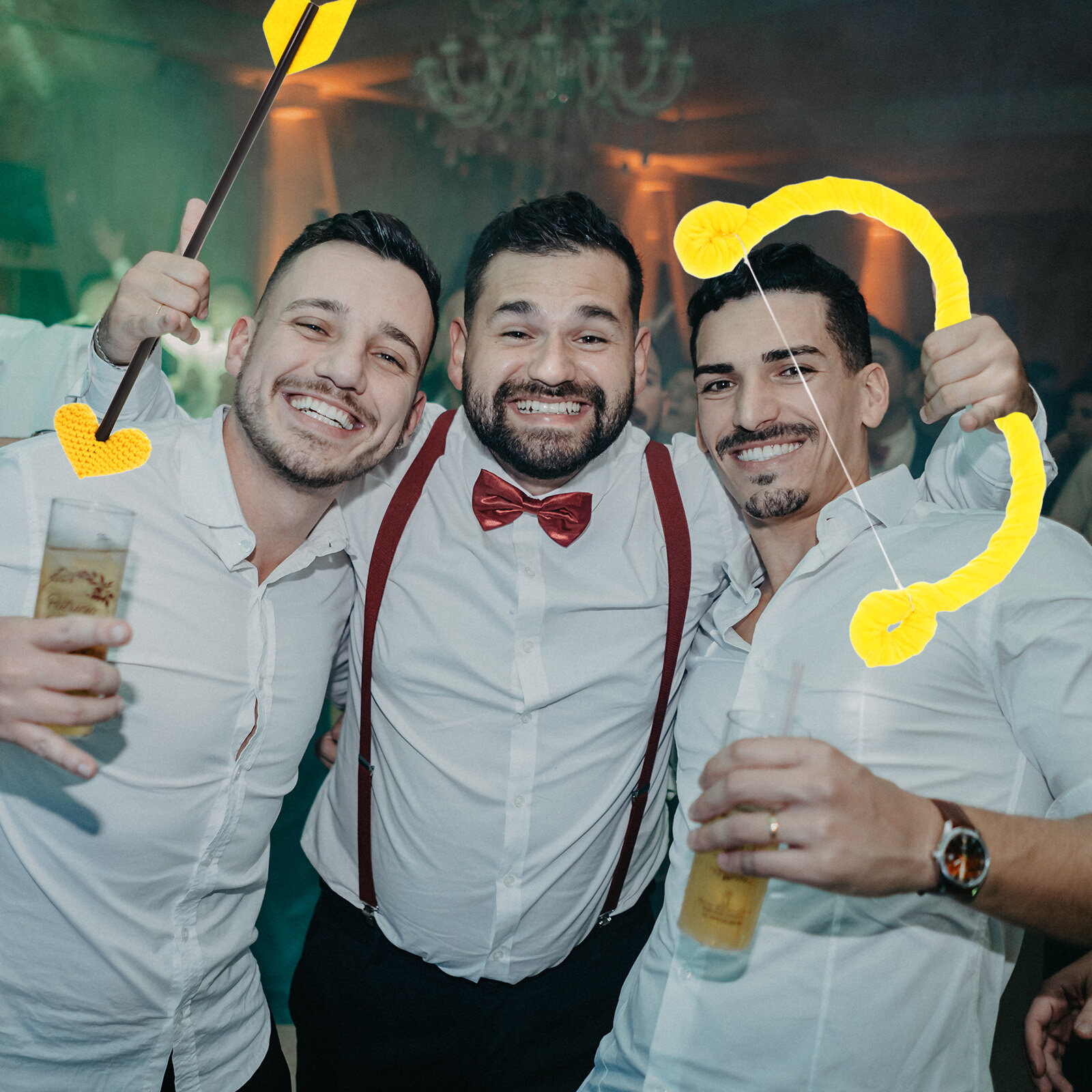Декоративный Набор Стрел Купидона Для Фотосессии И Праздничных Мероприятий 41.50X15.00X2.00Cm