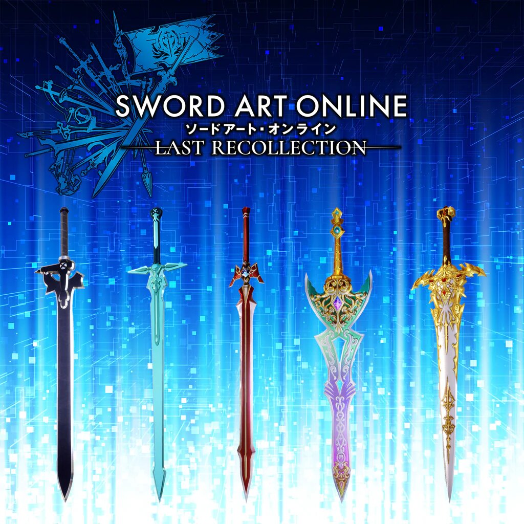 Дополнение SWORD ART ONLINE Last Recollection - Black Swordsman Swords Skins Set, цифровое издание PlayStation 4 и PlayStation 5, регион Индонезия / код пополнения баланса