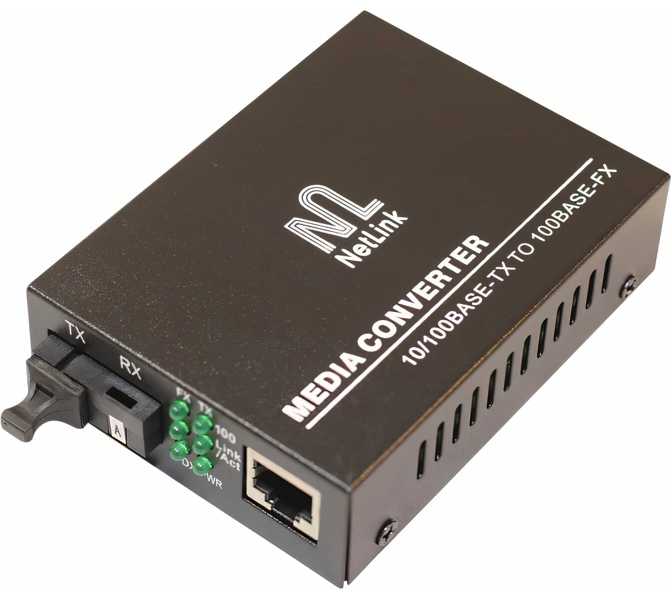 Медиаконвертер Netlink GE-920A20SC (Tx-1310nm, Rx-1550nm) 10/100/1000 Mb УТ000004762