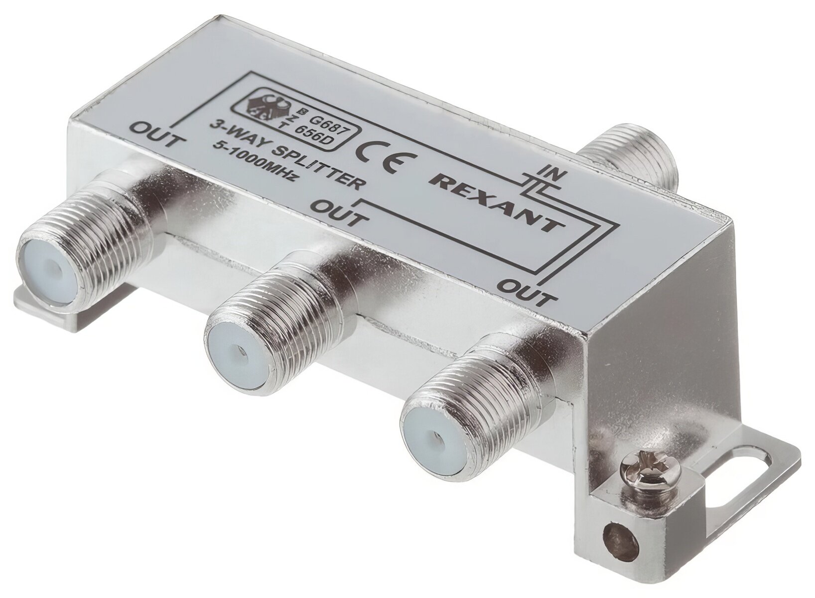 ТВ делитель Rexant 3 F-выхода (05-6002)