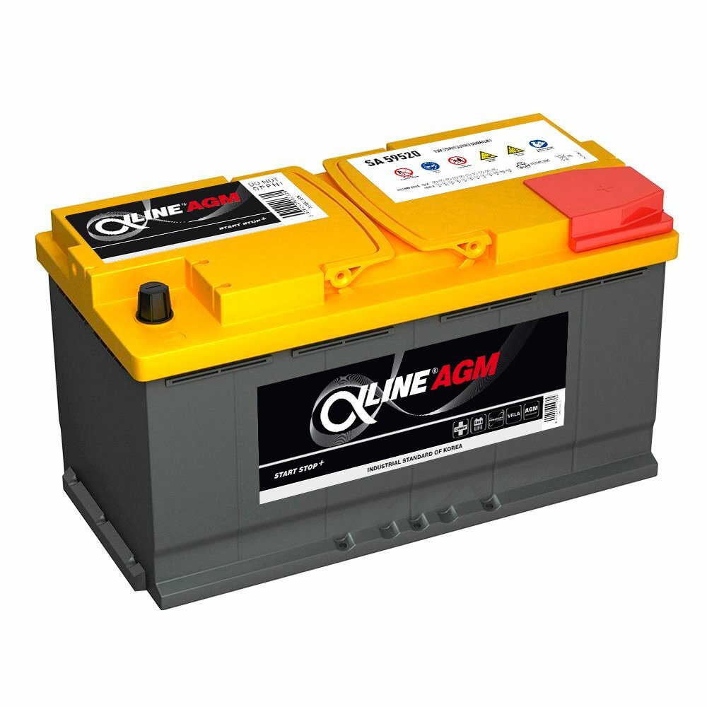 Аккумулятор ALPHALINE AGM 95R 12V 95Ач обр. пол.